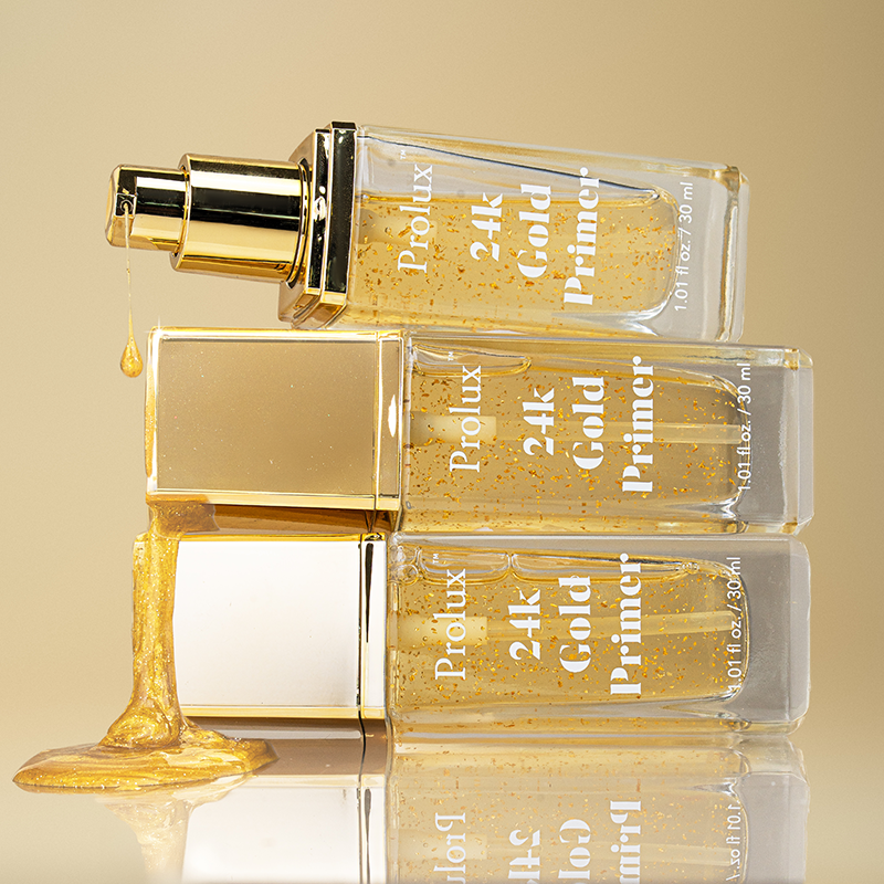 Prolux 24K Gold Primer for Flawless and Luminous Skin – Prolux Cosmetics