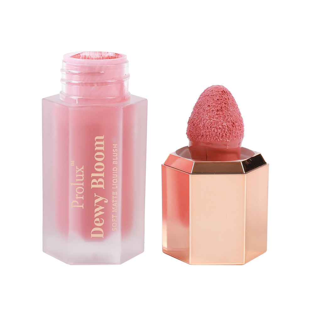 Achieve Fresh and Glowing Cheeks with Dewy Bloom Liquid Blush – Prolux Cosmetics