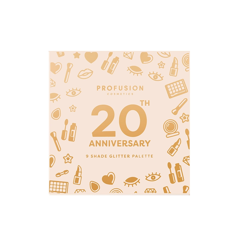 20th Anniversary Pressed Glitter Palette – Prolux Cosmetics